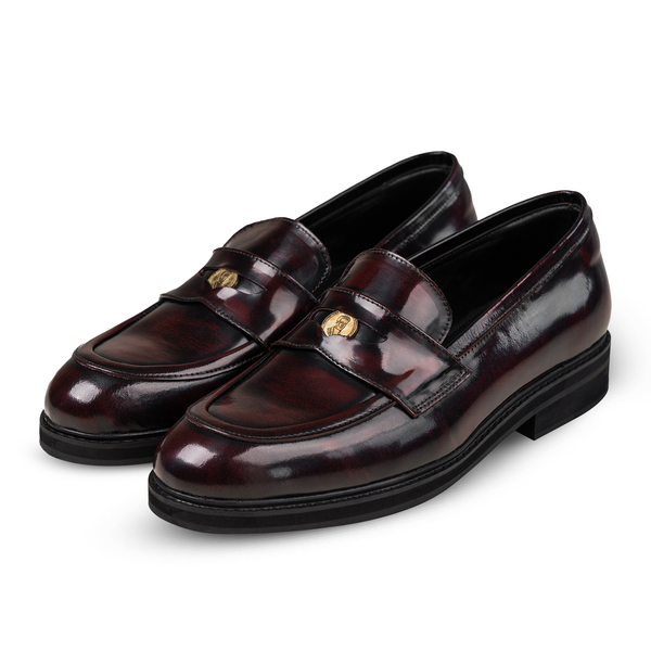 Quinn Penny Maroon – Nappa Milano