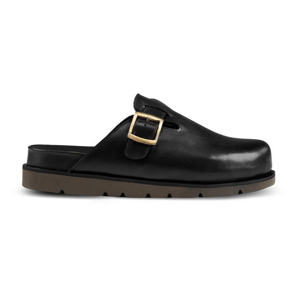 Juno Slippers Black – Nappa Milano