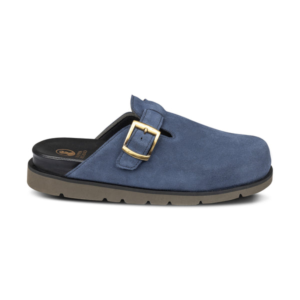Juno Slippers Navy – Nappa Milano