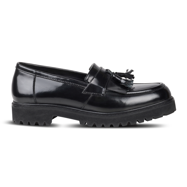 Pam Tassel Black (Women) – Nappa Milano