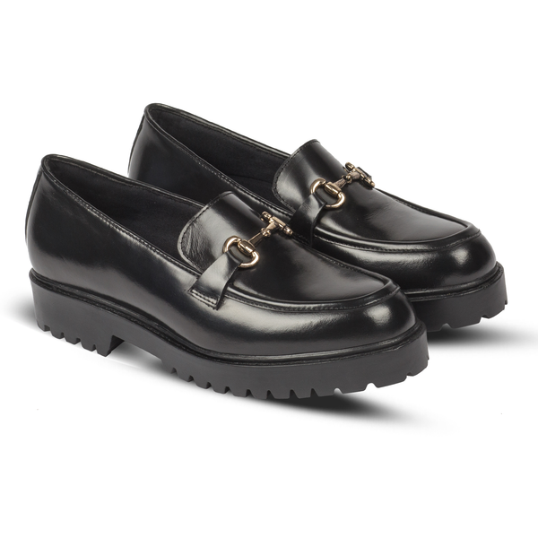 Pam Buckle Black (Women) – Nappa Milano